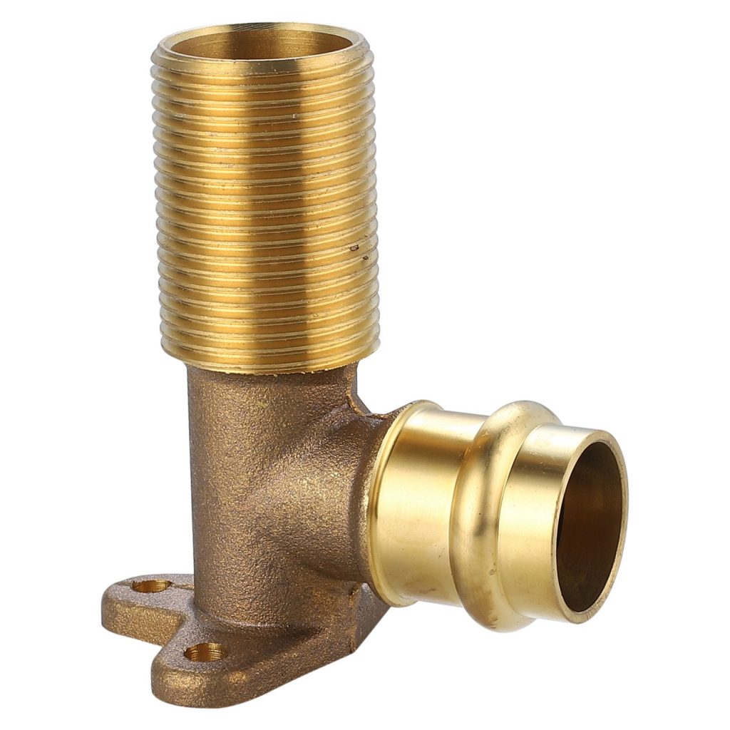 SmarteX-PRESS Brass Lugged Elbow Male 20mm x 3/4″ – SmarteX